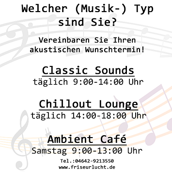 Friseur Jessica Lucht - TERMINVEREINBARUNG